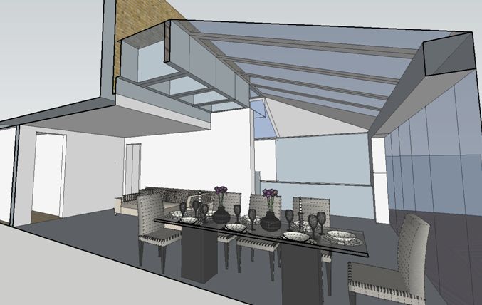 3d house section model - Bischell Construction Ltd